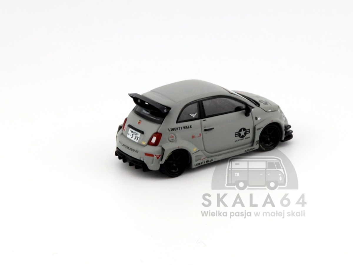 MINI GT Fiat Abarth 595 LB-Works x Abas Works Fighters LHD MGT01064-L ...